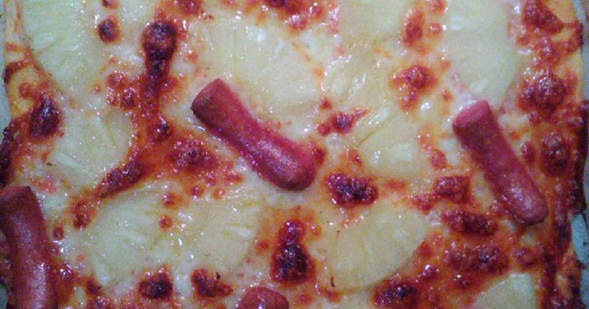 Pizza de piña - 163 recetas caseras- Cookpad