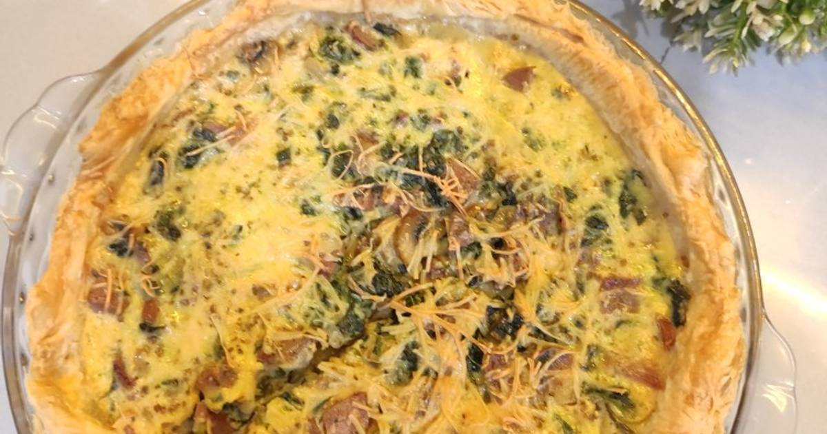 Resep Quiche Lorraine (kulit pastry) oleh Shirley Ns - Cookpad