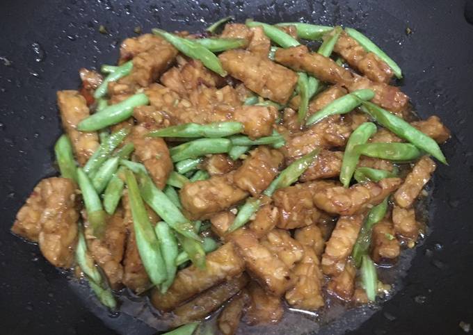 Resep Buncis tempe (ala ala warteg)🫣🫣 oleh Shan Hsu - Cookpad