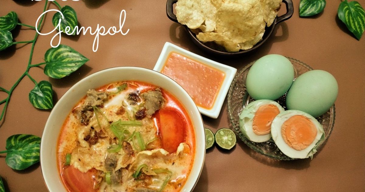 Resep Soto Gempol Khas Karawang oleh Anik P@won Qulo - Cookpad