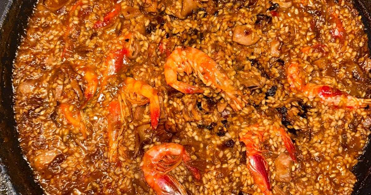 Arroz de Calamares o Chipirones Receta de Albert de Jauregui- Cookpad