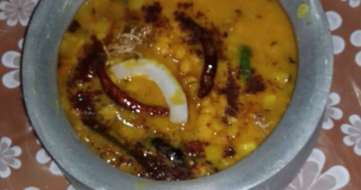 Chana Daal (Cholar Daal) Recipe by Debjani Guray - Cookpad