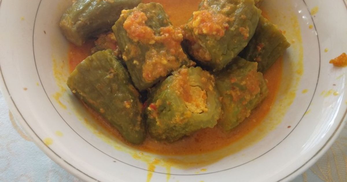 Resep Paria Kambu Isi Tahu oleh Safira Fitriyanti - Cookpad