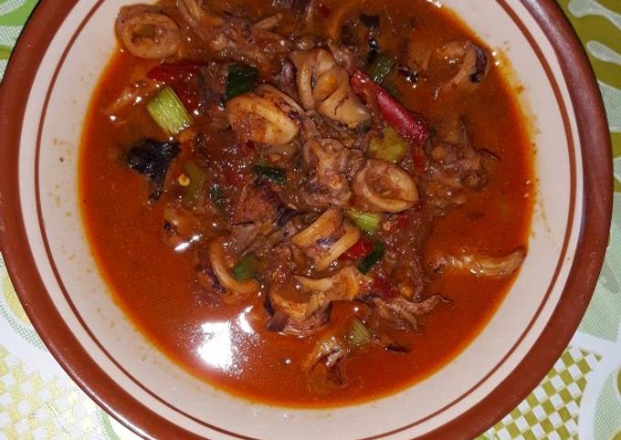 Resep Cumi bumbu balado oleh Anita Dwi Anggraini - Cookpad