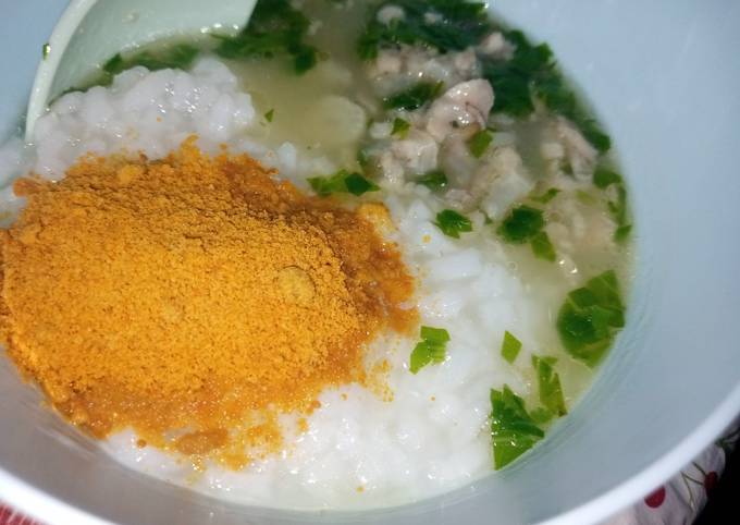 Resep Nasi Tim + Abon Sapi + Sop Ceker MPASI 7m + oleh aisyru - Cookpad