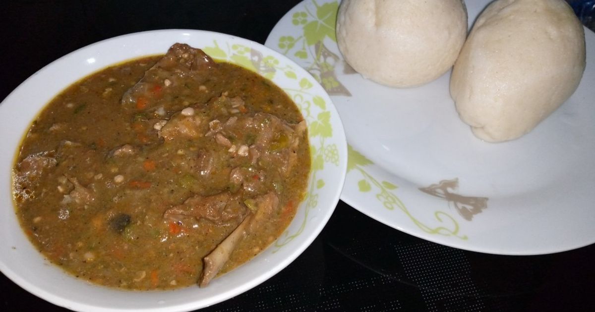 Tuwon Semo Miyar Danyar Kubewa girki daga Najma - Cookpad