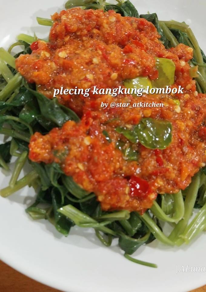 Resep 183. Plecing Kangkung Lombok |Pedas oleh Bintang Pasaribu - Cookpad