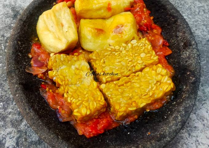 Resep Tahu Tempe Penyet oleh anisatur raehan - Cookpad Resep Tahu Tempe Penyet oleh anisatur raehan - Cookpad
