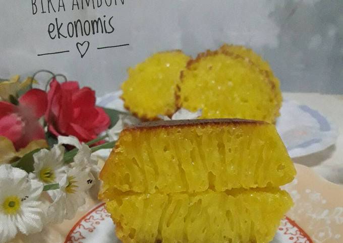 Resep Bika ambon ekonomis (menggunakan cetakan pie) oleh Pawon mair (Irma Rahmawati) - Cookpad