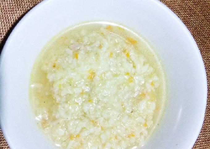 Resep Sop Tim Nasi (Tim Nasi) MPASI 8M+ oleh Wulan Septiana - Cookpad