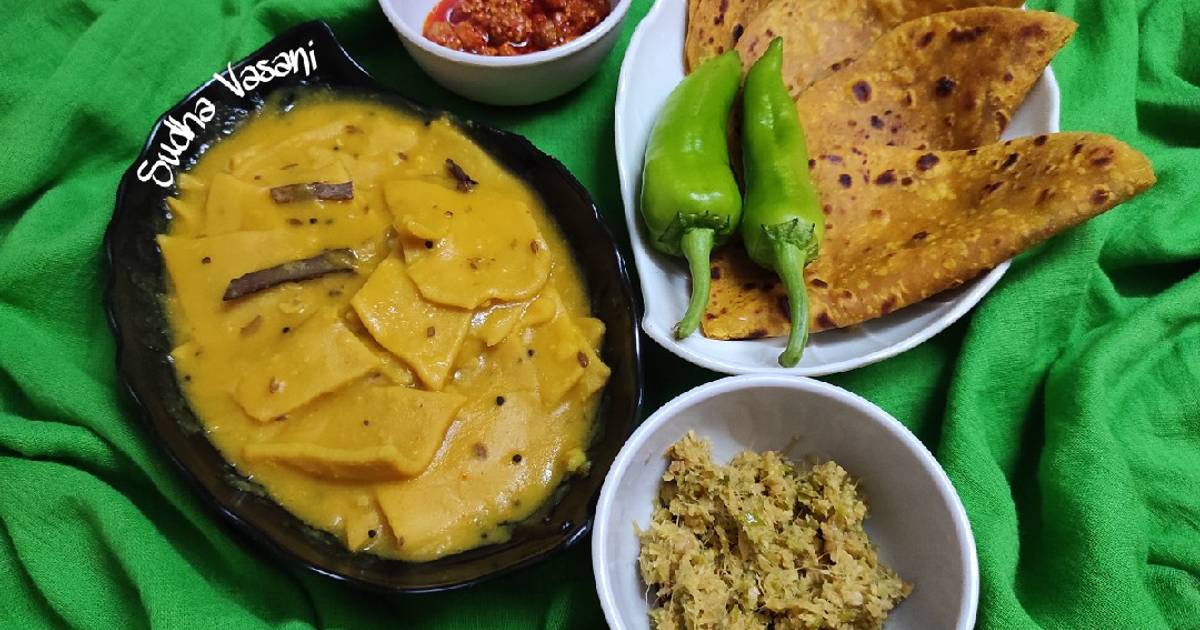 Sudha Banjara Vasani દ્વારા રેસીપી રાજસ્થાની દાળ ઢોકળી (Rajasthani Dal ...