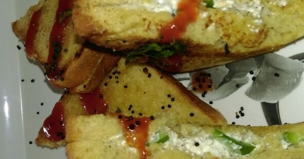 Coconut Curd Sandwiches Recipe by Shashi Tewarii - Cookpad