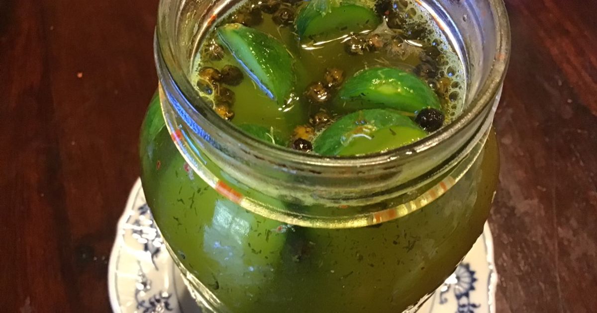 California Farm Pickle Miniature Cucumbers Recipe By Hobby Horseman