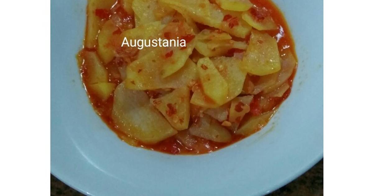 Resep Kentang Rebus Cabe oleh Augustania - Cookpad