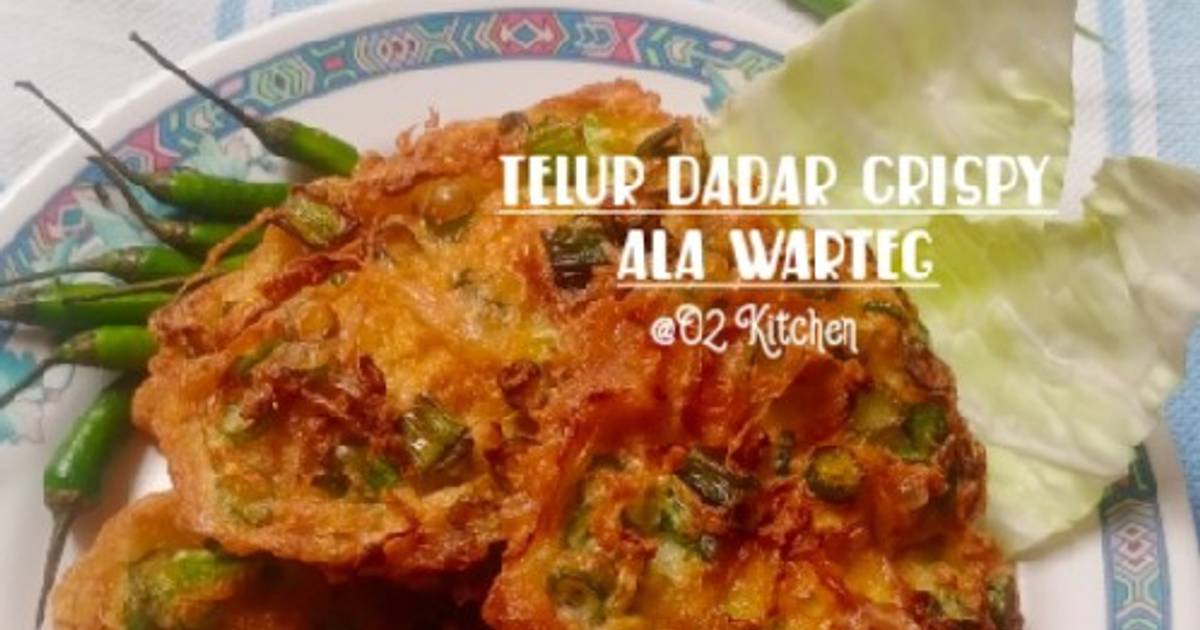 38 resep telur dadar tepung warteg enak dan mudah - Cookpad