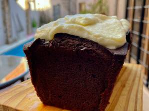 Budín de chocolate saludable Receta de Cami Alvarez- Cookpad