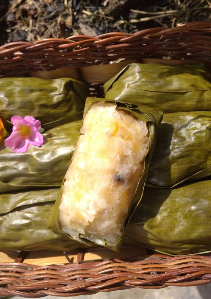 Resep Lapek Sagan (ketan pisang) oleh Mutiarisa - Cookpad