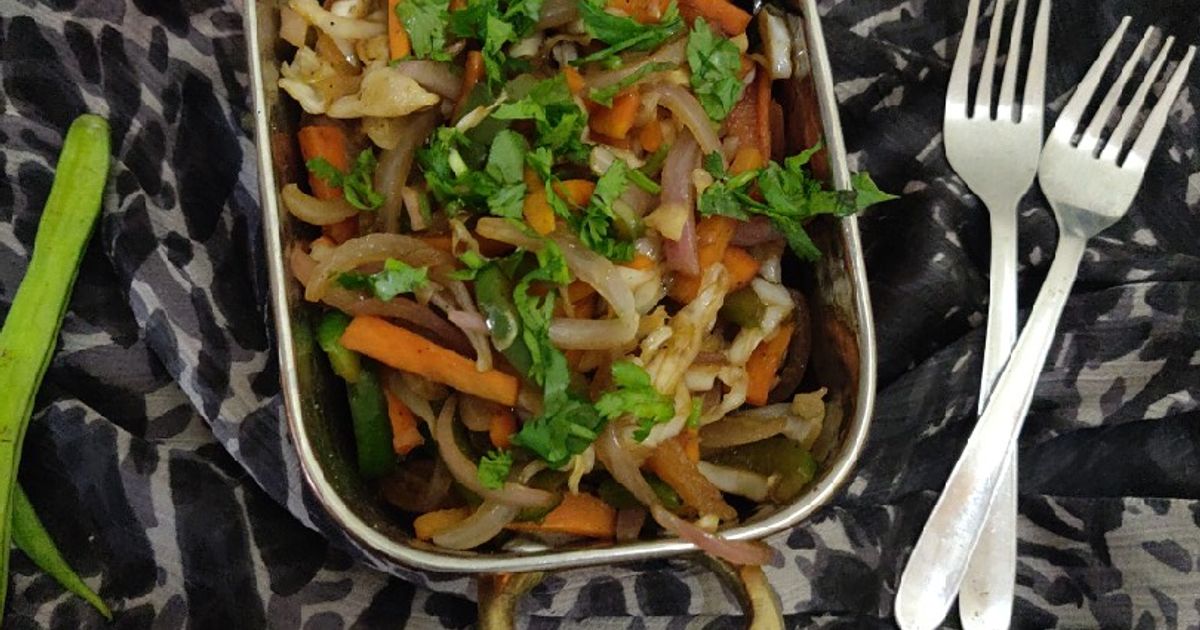 Chinese Stir Fry Recipe by Rashi Jain - Cookpad