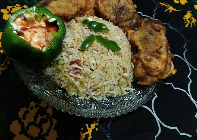 Vegetable Fried Rice #cookpadapp Rice competition Recipe by Kehkashan ...