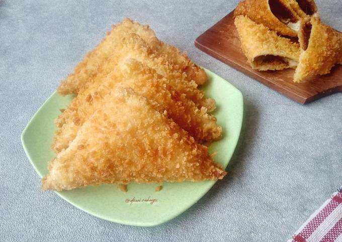 Resep Roti Tawar Goreng (isi meses keju) oleh Dewi Rahayu - Cookpad