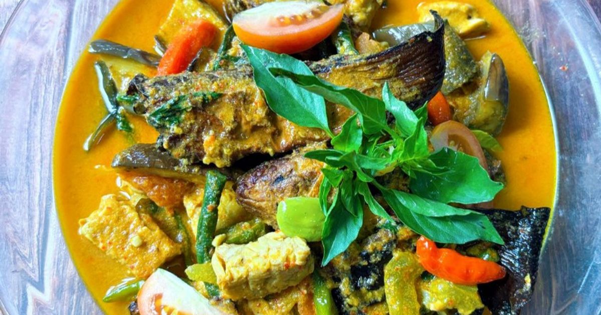 Resep mangut ikan manyung asap terong rumahan enak dan mudah - Cookpad