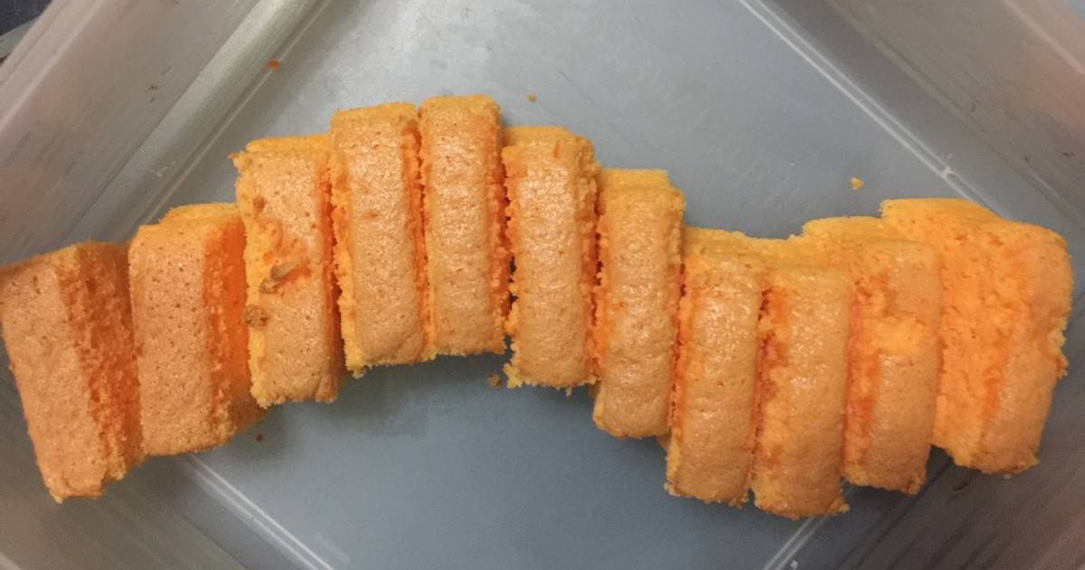 Resep Sunkist Orange Ogura Cake oleh Viviwati - Cookpad
