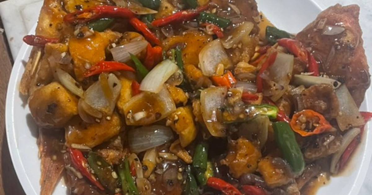 Resep Ikan Nila saus Lada Hitam oleh Rissa Silvia - Cookpad