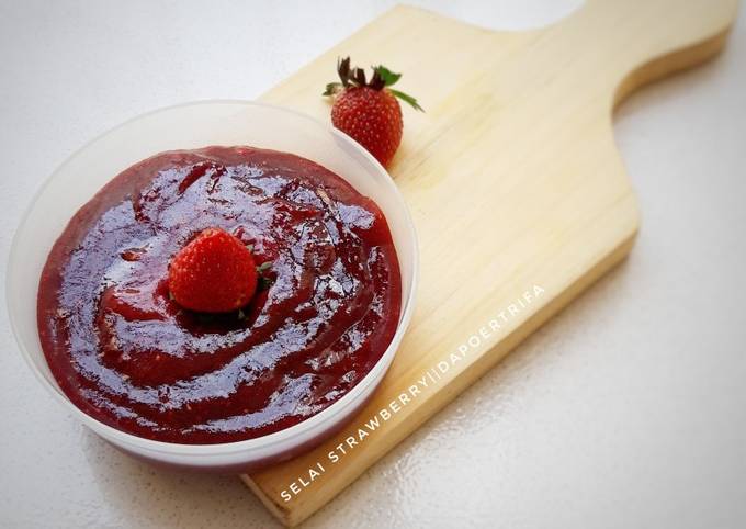Resep Selai Strawberry Oleh Nandita Abdi Dapoertrifa Cookpad