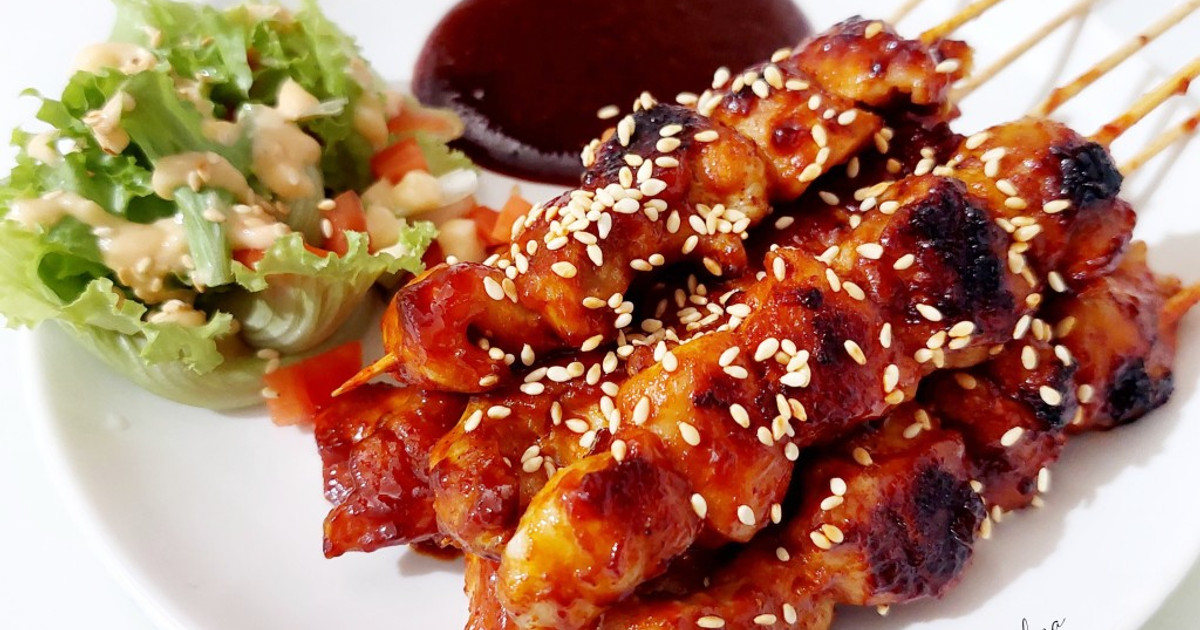 Resep Dakkochi (Korean Satay) oleh Arlina - Cookpad