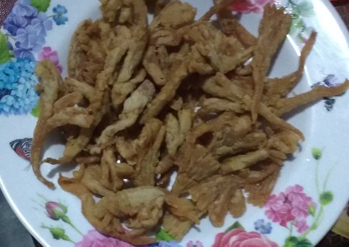 Resep Jamur tiram tepung instan oleh Ha Wa - Cookpad