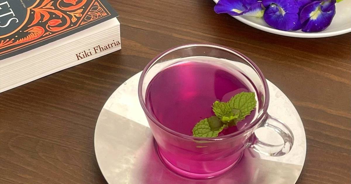 136 resep teh telang lemon enak dan mudah - Cookpad