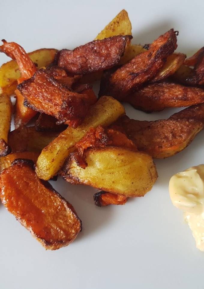 Frites de courges et pommes de terre de marlène - Cookpad
