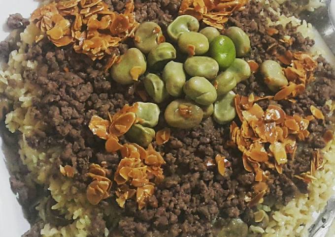 طريقة عمل رز بالفول على اصولها بطريقة سهلة وسريعة من sabreen 3 - كوكباد