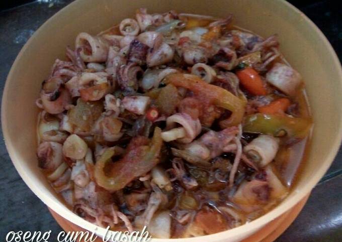 Resep Oseng cumi asin oleh Orizha Kamila - Cookpad