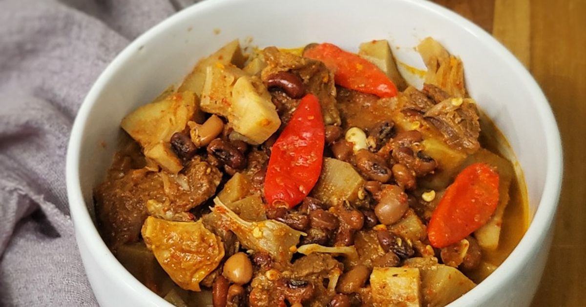 Resep sayuran gori kacang tholo rumahan enak dan mudah - Cookpad