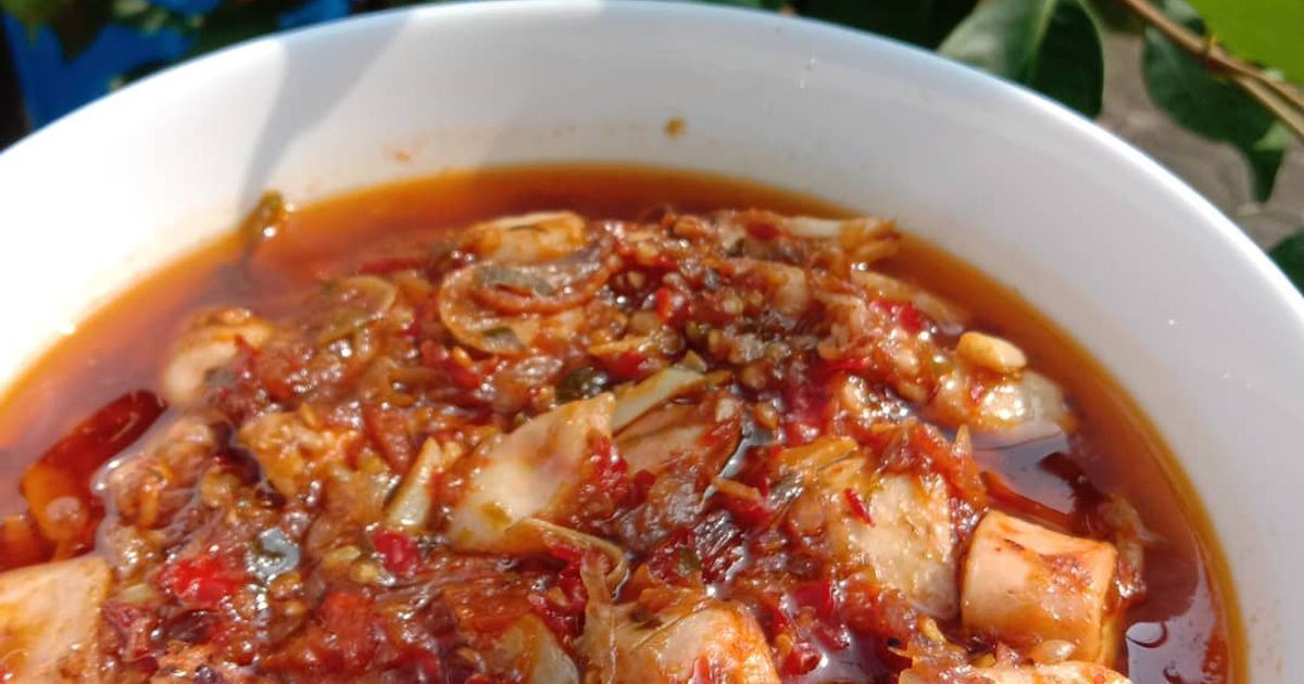 Resep sambel cumi cabe rumahan enak dan mudah - Cookpad