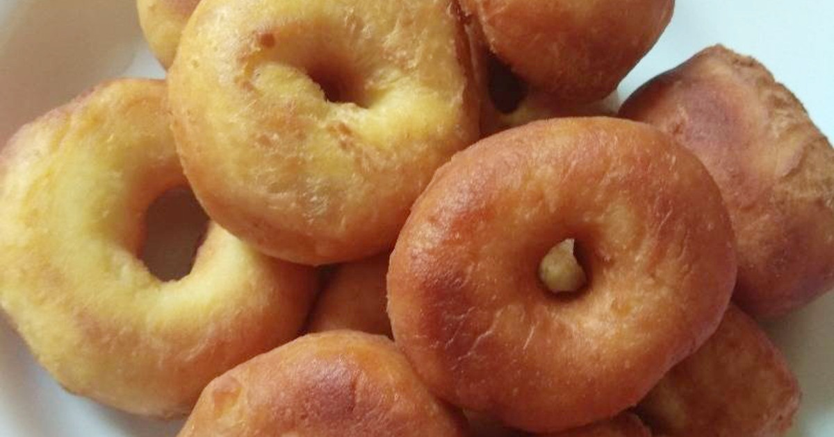 Resep Donat Almond Putih Telur Tanpa Mixer oleh Qisthy - Cookpad