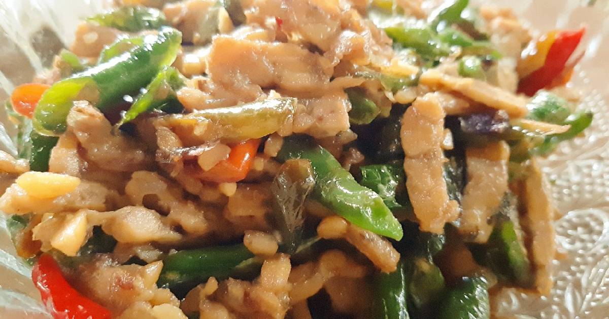 Resep Tempe cabe ijo budget 10rb oleh Dwi Jayanti - Cookpad