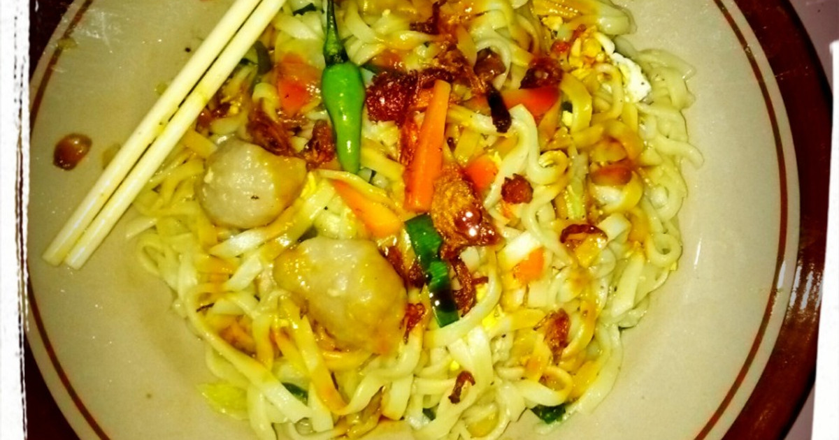 Resep Mie Godok Nyemek Sederhana oleh Reski Mili - Cookpad