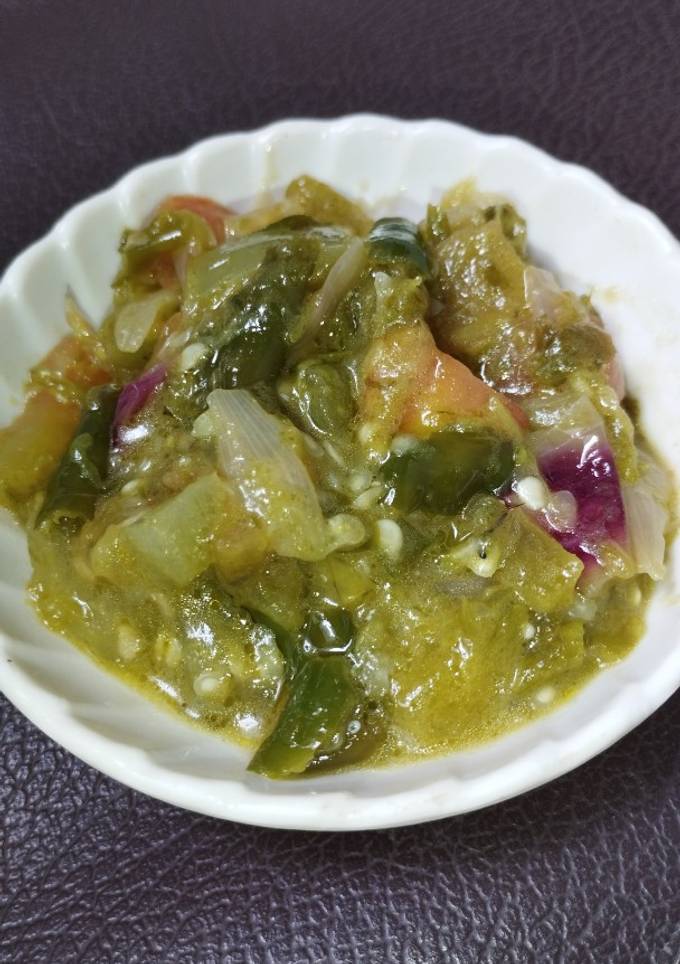 Resep Sambel cabe ijo padang / lado mudo oleh Labellea - Cookpad