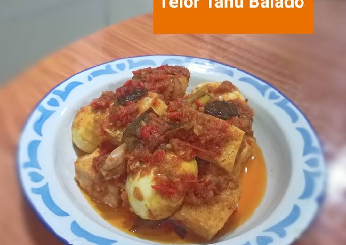 Resep Telor Tahu Balado oleh Ola Aulya - Cookpad