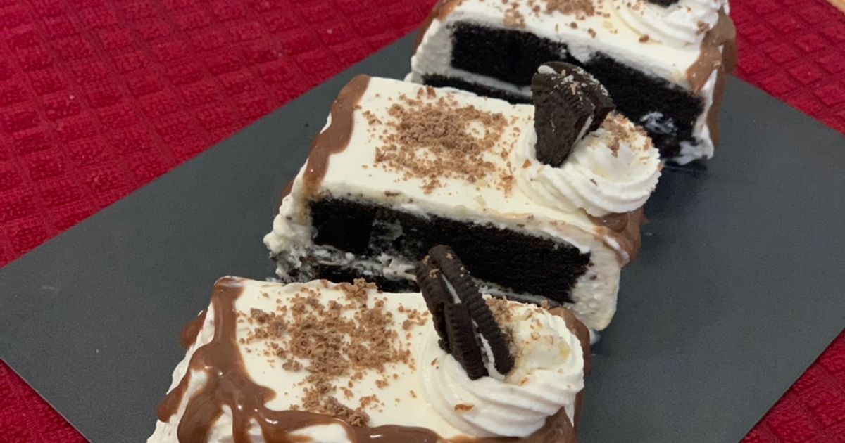 3 Ingrediants Oreo Pastry. Baked In Frypan. Eggless Recipe by Madiha ...