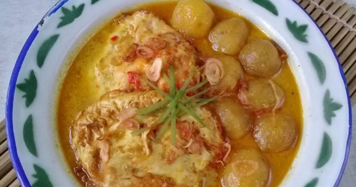 Resep Gulai Telur Ceplok oleh Heni Nur - Cookpad