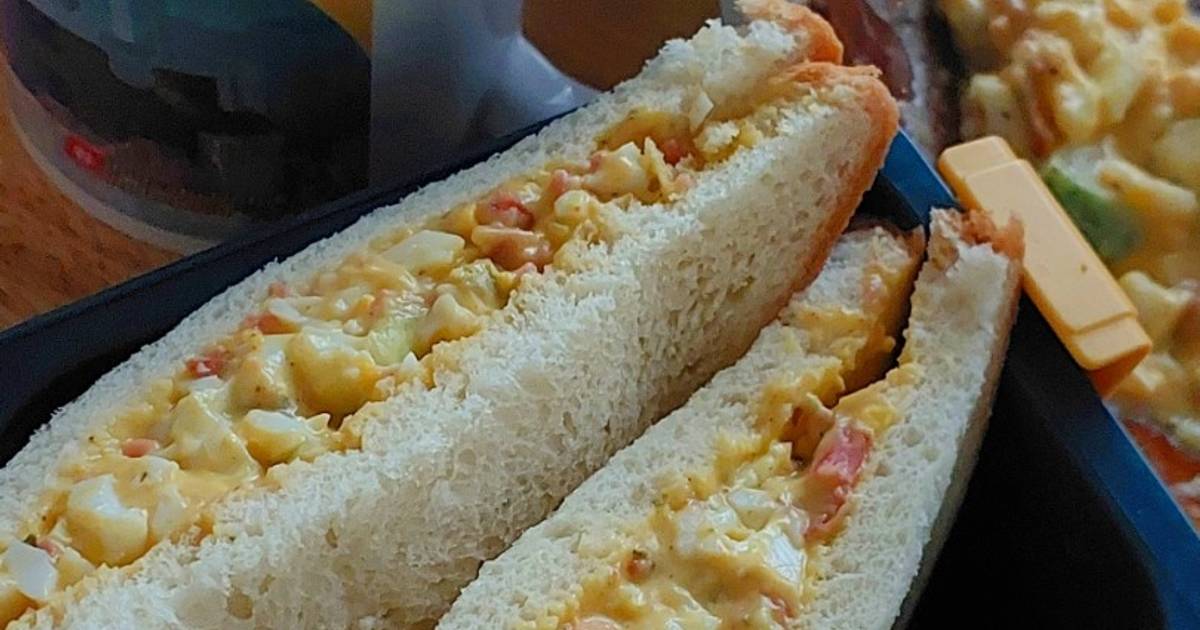 Resep Sandwich egg --TAMAGO SANDO oleh Idzati - Cookpad