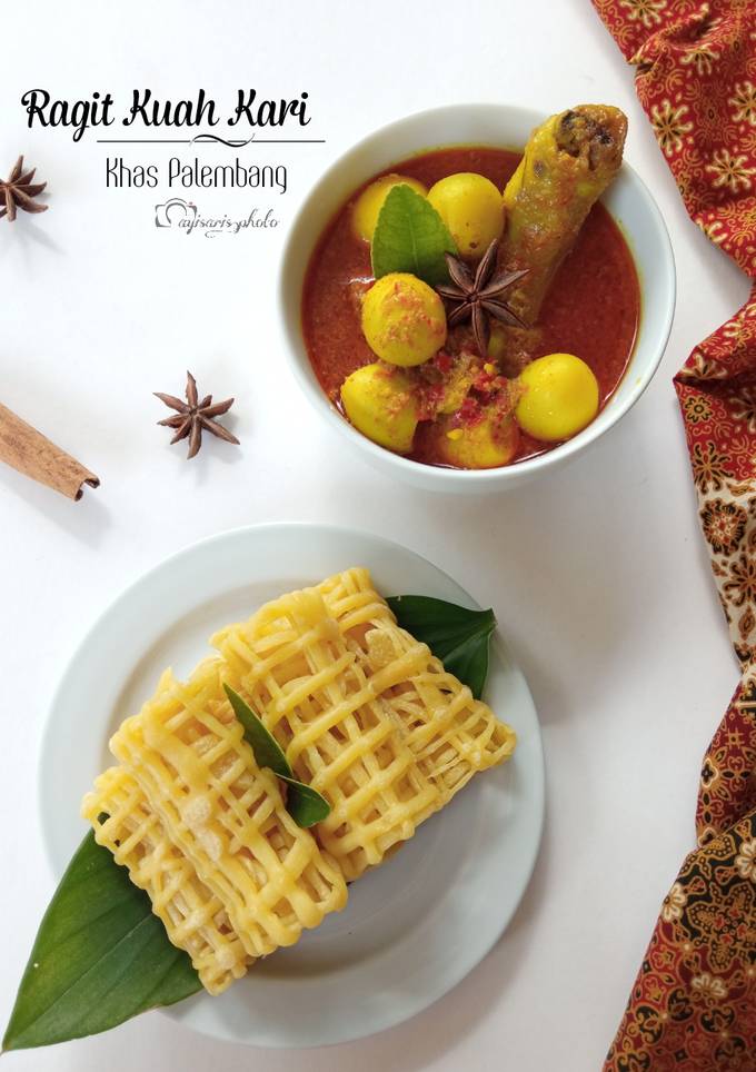 Resep Ragit kuah kari khas Palembang oleh ayis - Cookpad