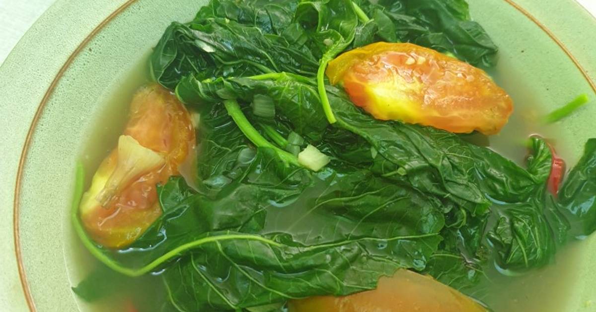 Resep Bayam rebus tomat oleh Zakia @Zhaqnaz - Cookpad