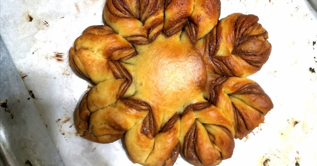 Resep Roti Empuk Bunga Selai Nutella, Pattiserie oleh Shely Veronica ...