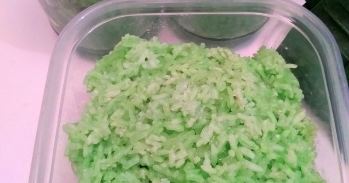 Resep Tape Ketan Ijo oleh Bunda Tayo - Cookpad