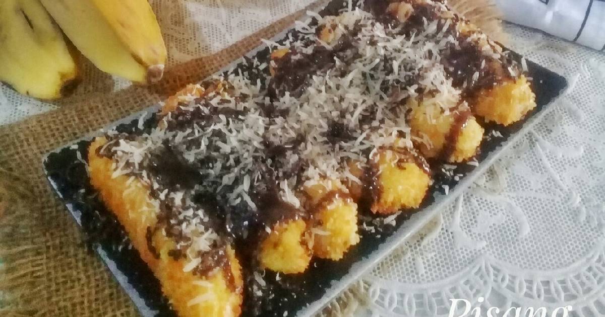 Resep Pisang Crispy Coklat Keju oleh farida Sulthan 🇮🇩 (IG. Malika02782) - Cookpad