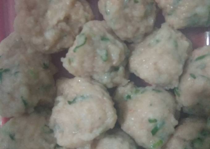 Resep Bola Bola Udang (Frozen) oleh Sri Sulastri - Cookpad